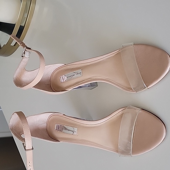 INC International Concepts | Shoes | Inc Lucite Strappy Heels | Poshmark